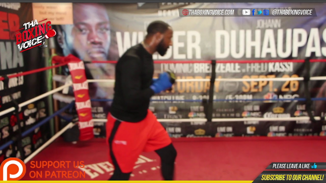 🔵 Deontay Wilder's head of security Chris Bates staying ready for ...