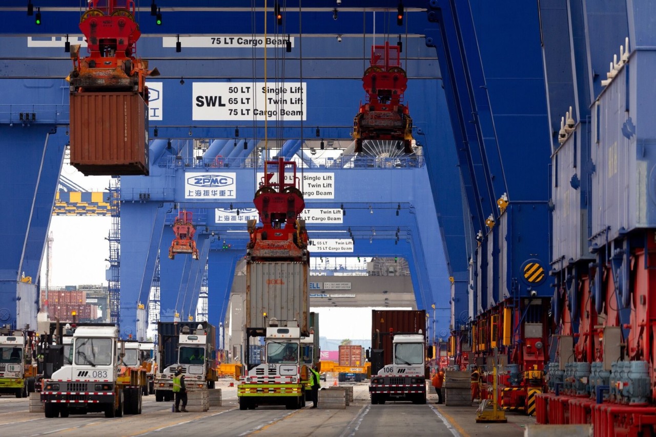 Firms strike deal for $10 billion shipping-ports venture