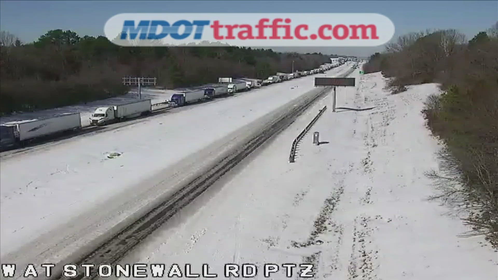 'I haven’t moved an inch' | Truck driver shares experience after being ...