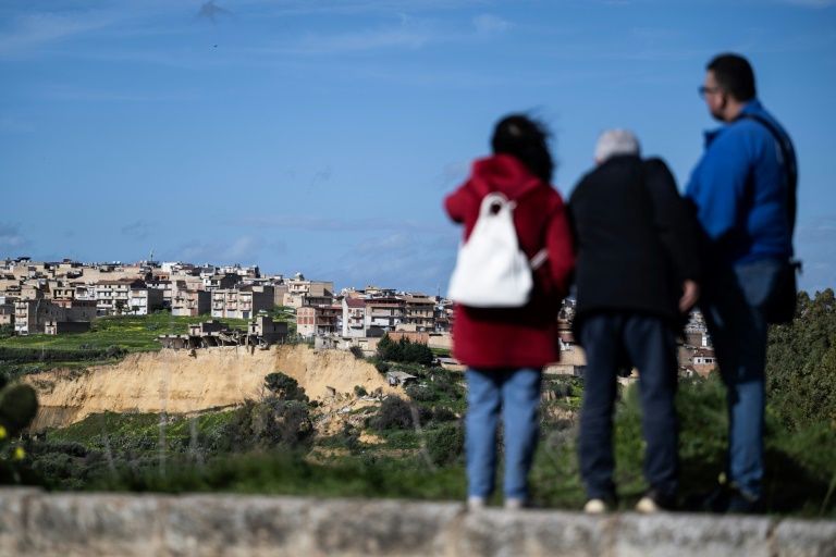 Fear in Sicilian town as vast landslide risks widening
