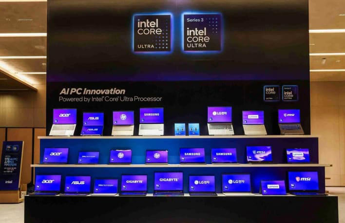 Intel showcases Core Ultra Series 3 AI PCs built on 18A process at ...