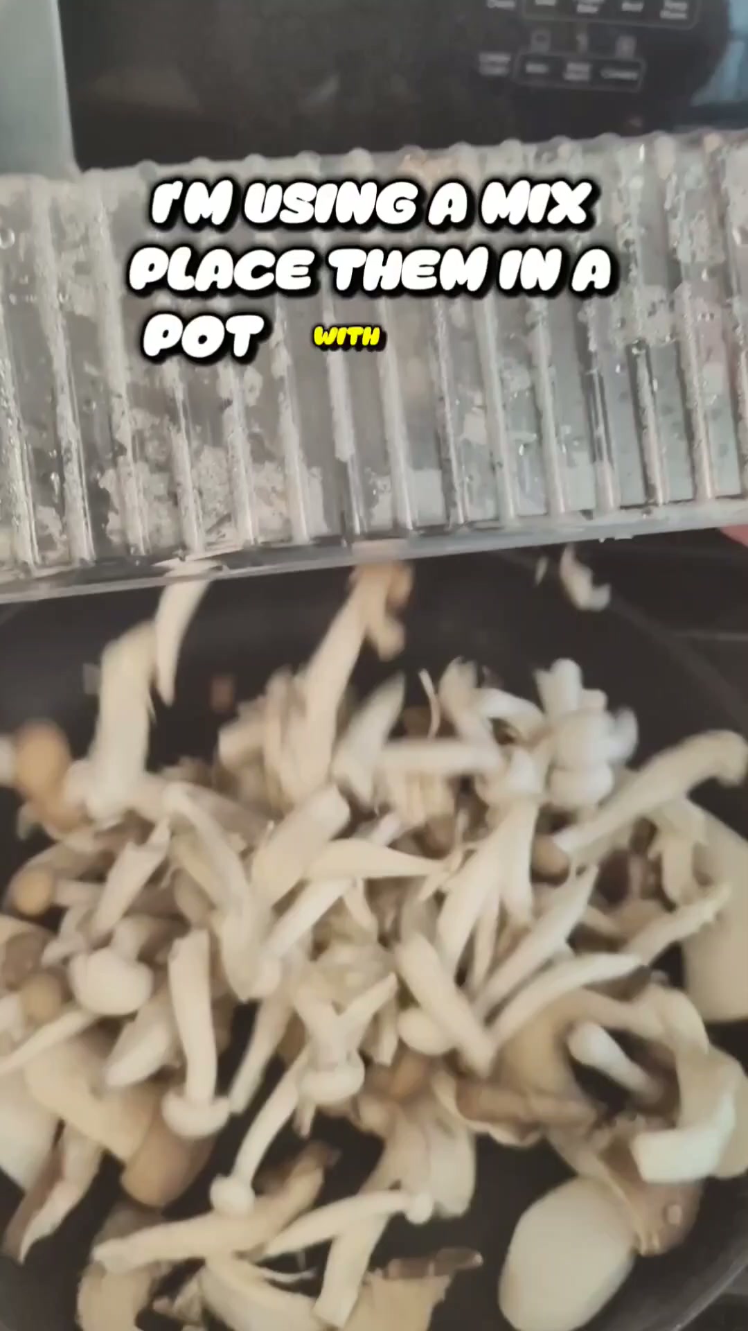 Delicious shrooms fry #shorts #mario