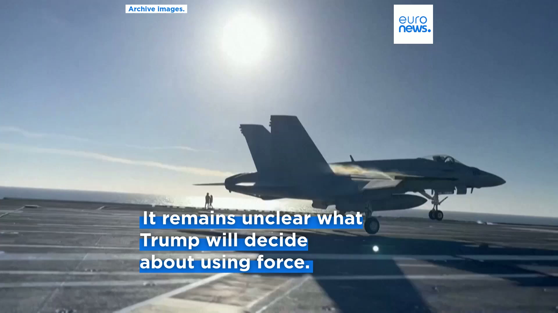 Trump announces 'massive' US armada heading towards Iran, warning ...