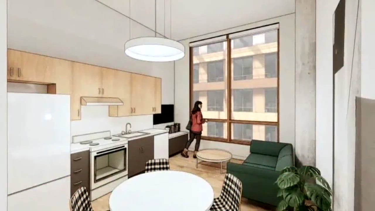 A look inside Portage Place construction