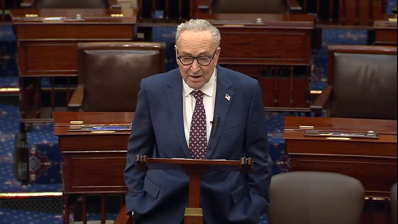 'He needs to act like it': Chuck Schumer scolds Trump for behavior ...