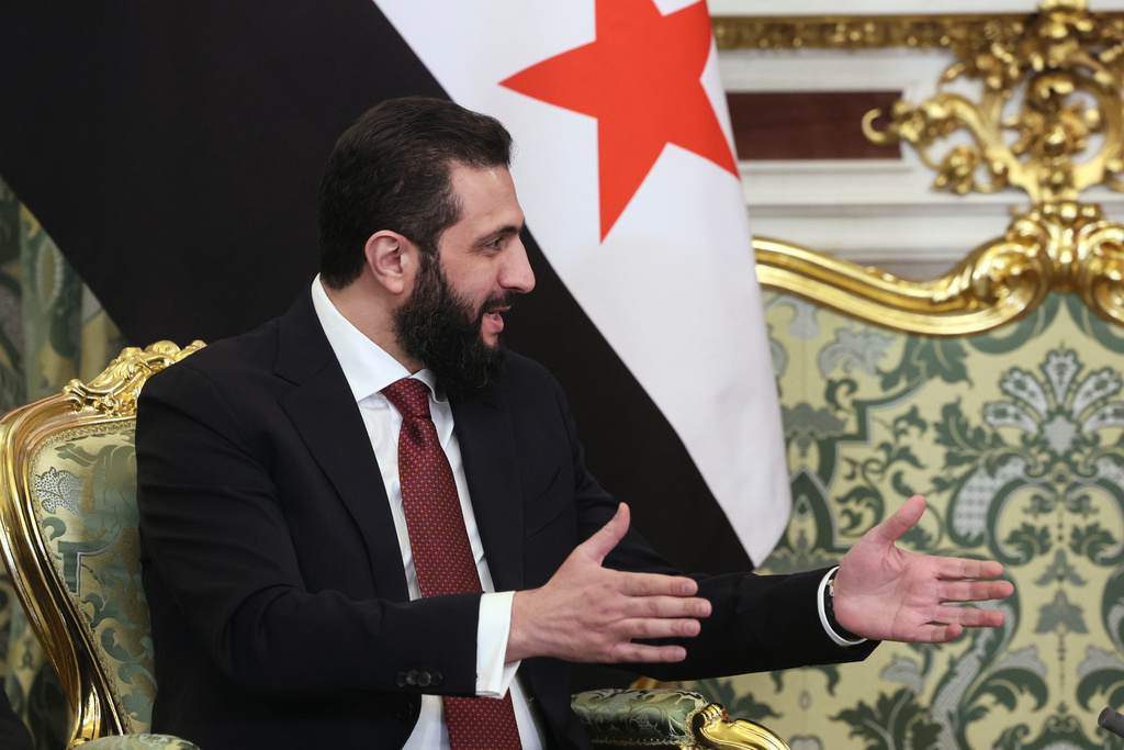 Putin hosts Syria's interim leader for talks, with Russian military ...