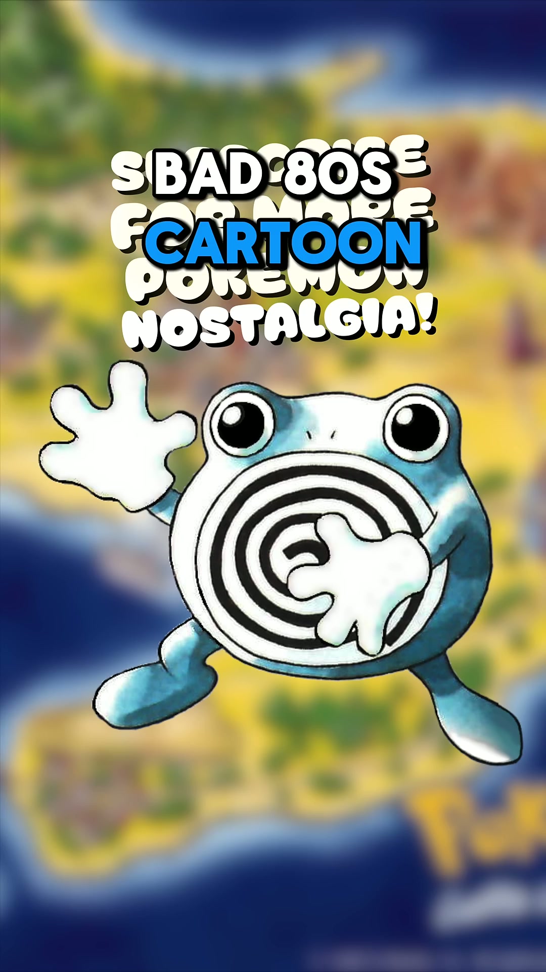 Poliwhirl in Generation I – A classic water powerhouse! #shorts #pokemon