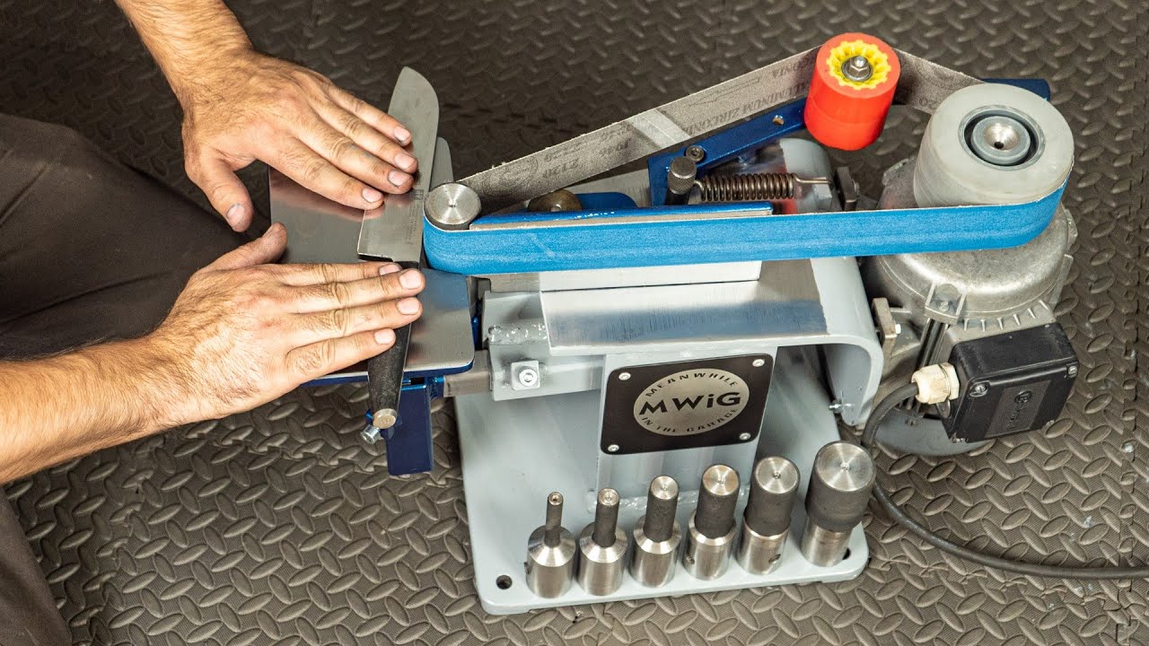 Making small wheel belt grinder - Small wheel attachment