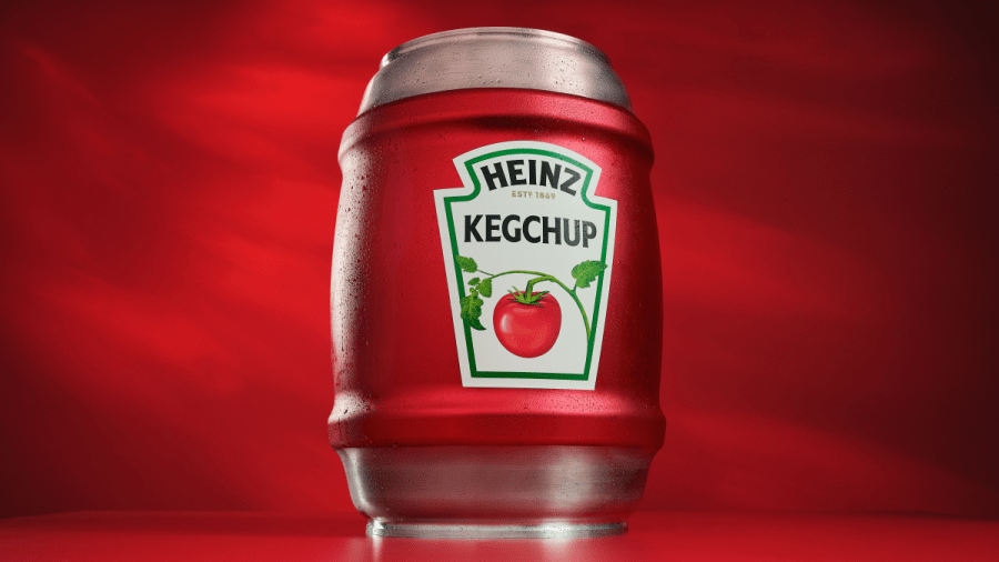 Heinz unveils keg full of ketchup