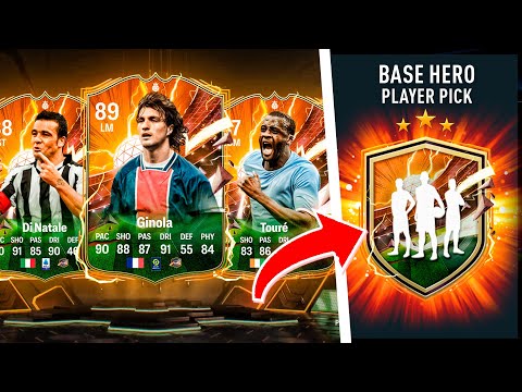 What do you get from 22 x hero player pick packs in EA FC 24?