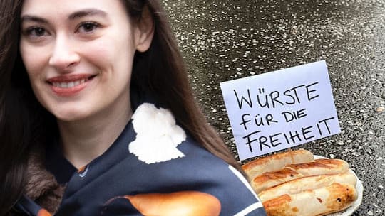 Im Regen mit Bratwürsten und einem leeren Stuhl: So reagiert Ameti auf ...