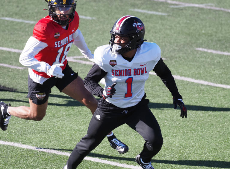 South Alabama’s Devin Voisin puts the 'senior' in Senior Bowl