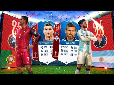 I packed Messi and Ronaldo!
