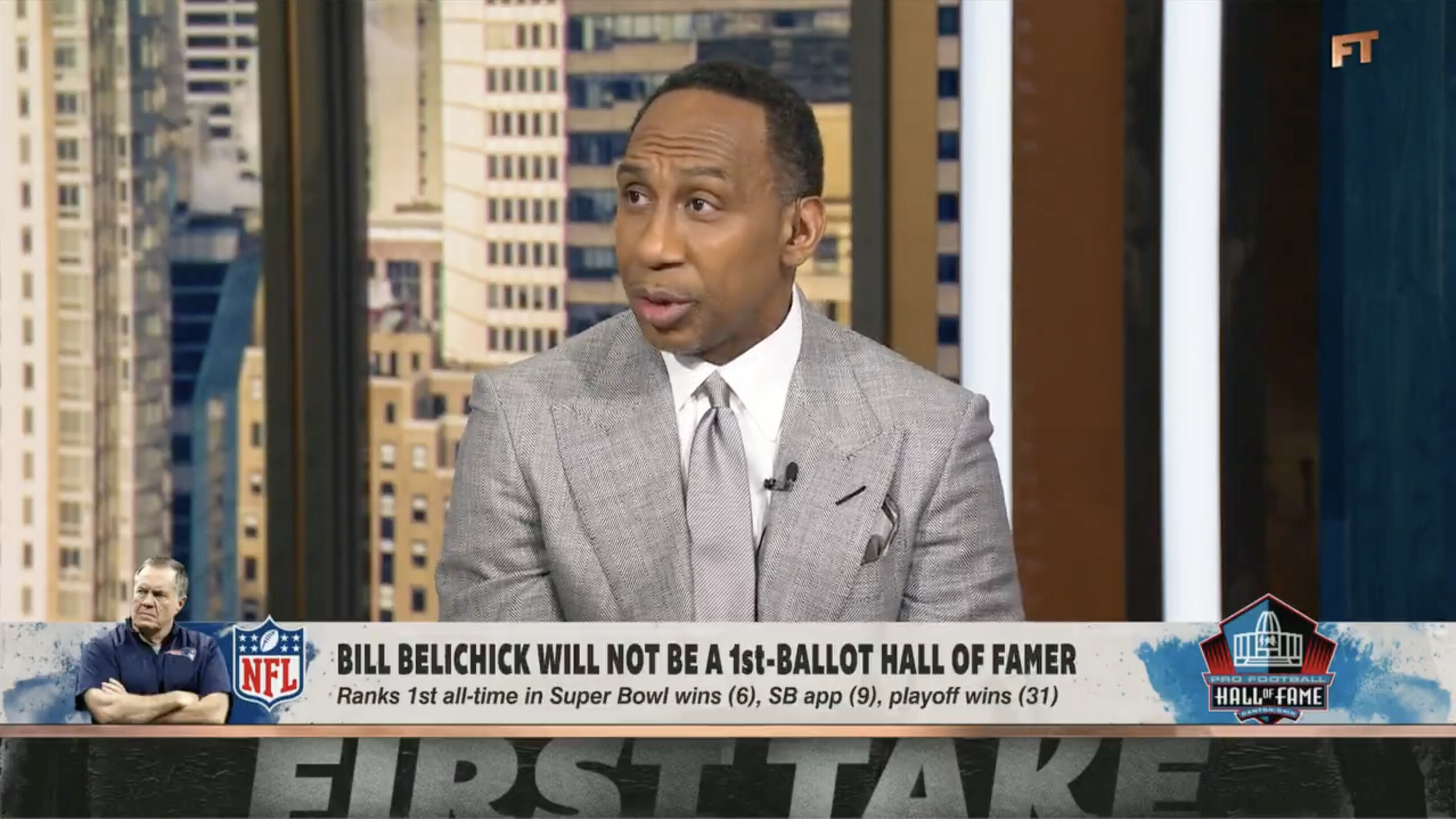 Stephen A Smith calls for boycott of Football Hall of Fame after Bill ...