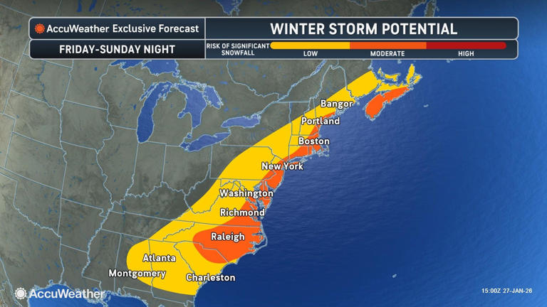 Will North AL see more snow this weekend? Here's AccuWeather's forecast