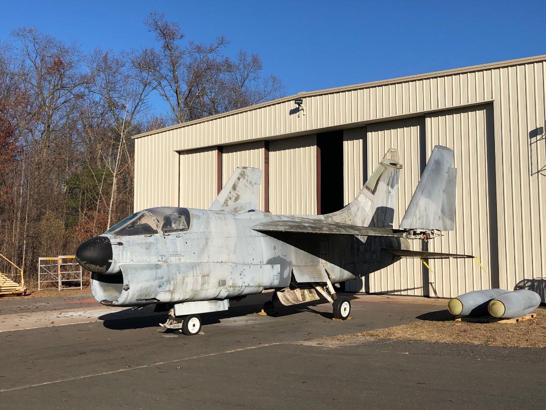 New England Air Museum's A-7D Corsair II restoration