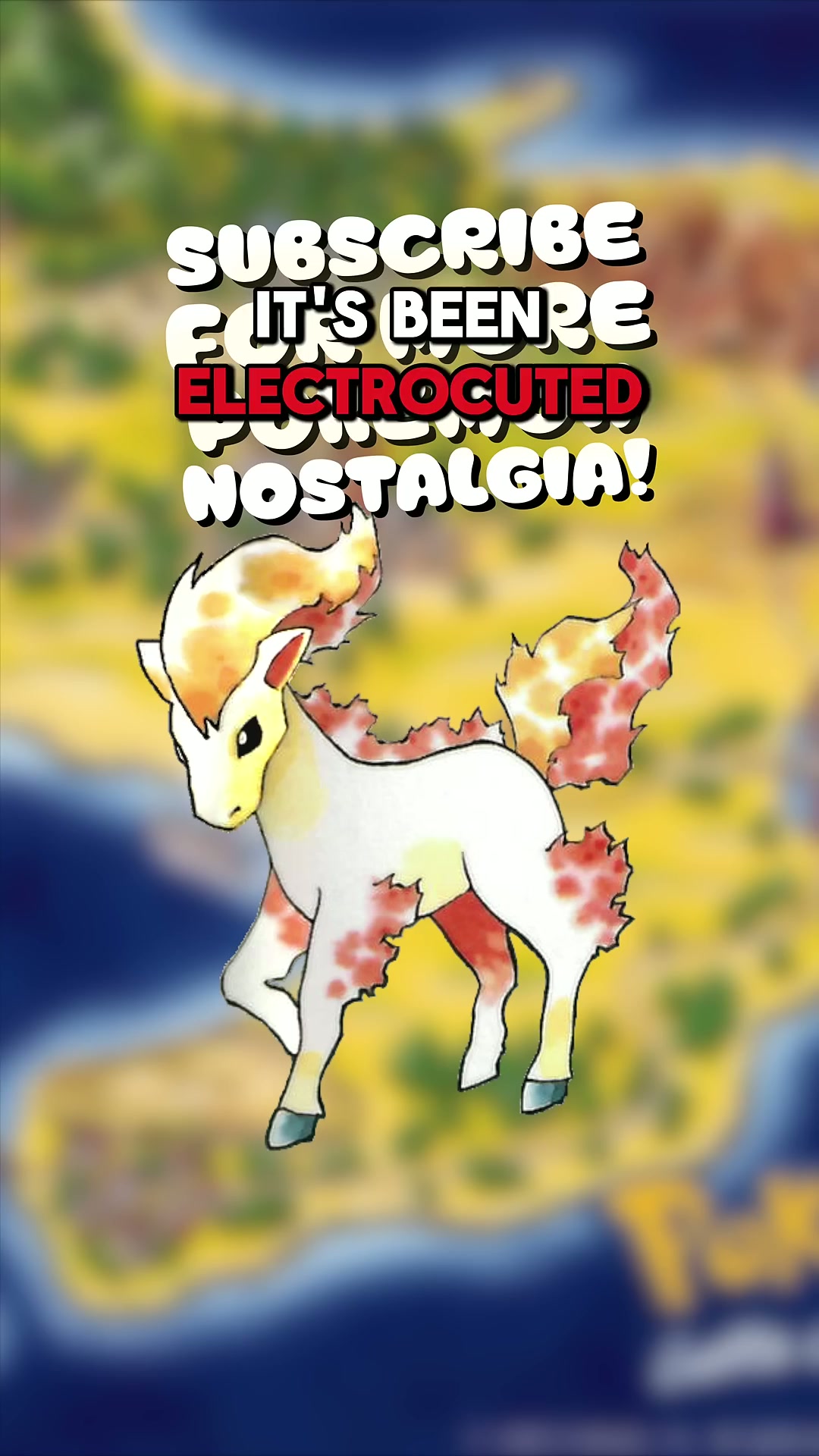 Exploring Ponyta in Generation I: Looks scared! #shorts