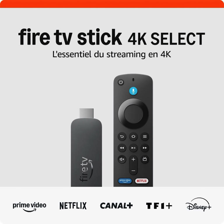 De belles promotions sur les Fire TV Stick, le 4K Select sous Vega OS à ...