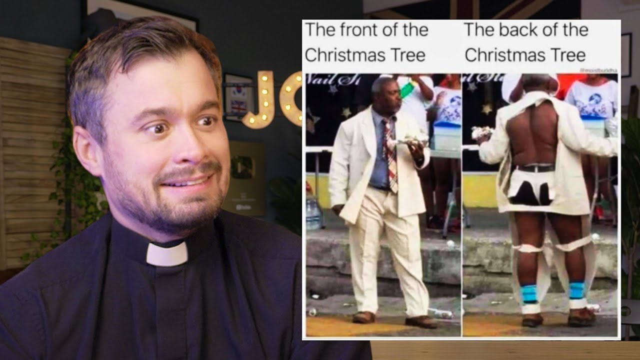 Reacting to the funniest Christmas memes with Rev Chris 🎄😂