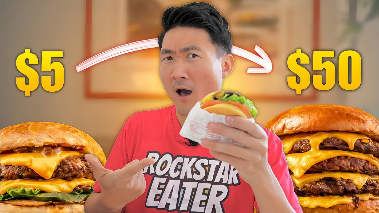 Is it worth it? Cheap vs expensive burgers