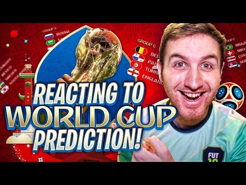 Reacting to World Cup prediction!