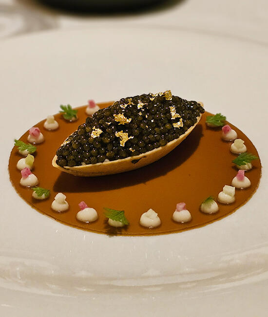 An exquisite four-hands dinner