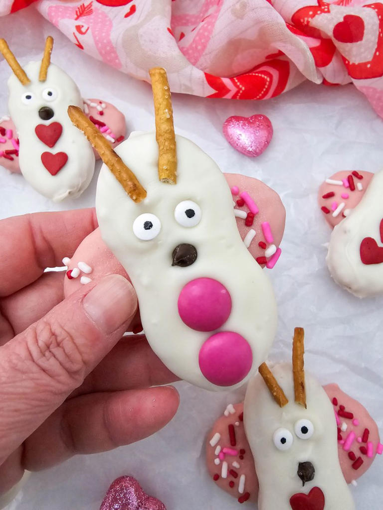 Nutter Butter love bug cookies