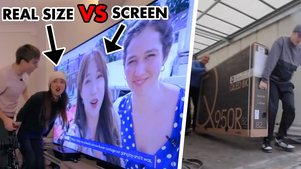 We filmed a hilarious 8K TV ad in Europe! (Samsung adventure with Gabie)