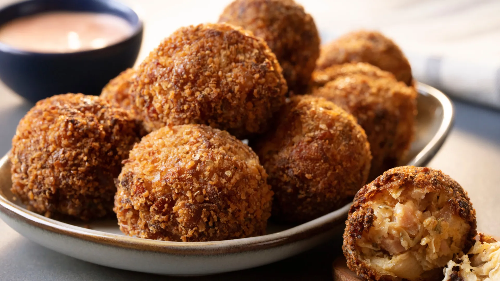 Do forno à air fryer: 3 receitas para fazer saborosas bolinhas de alheira