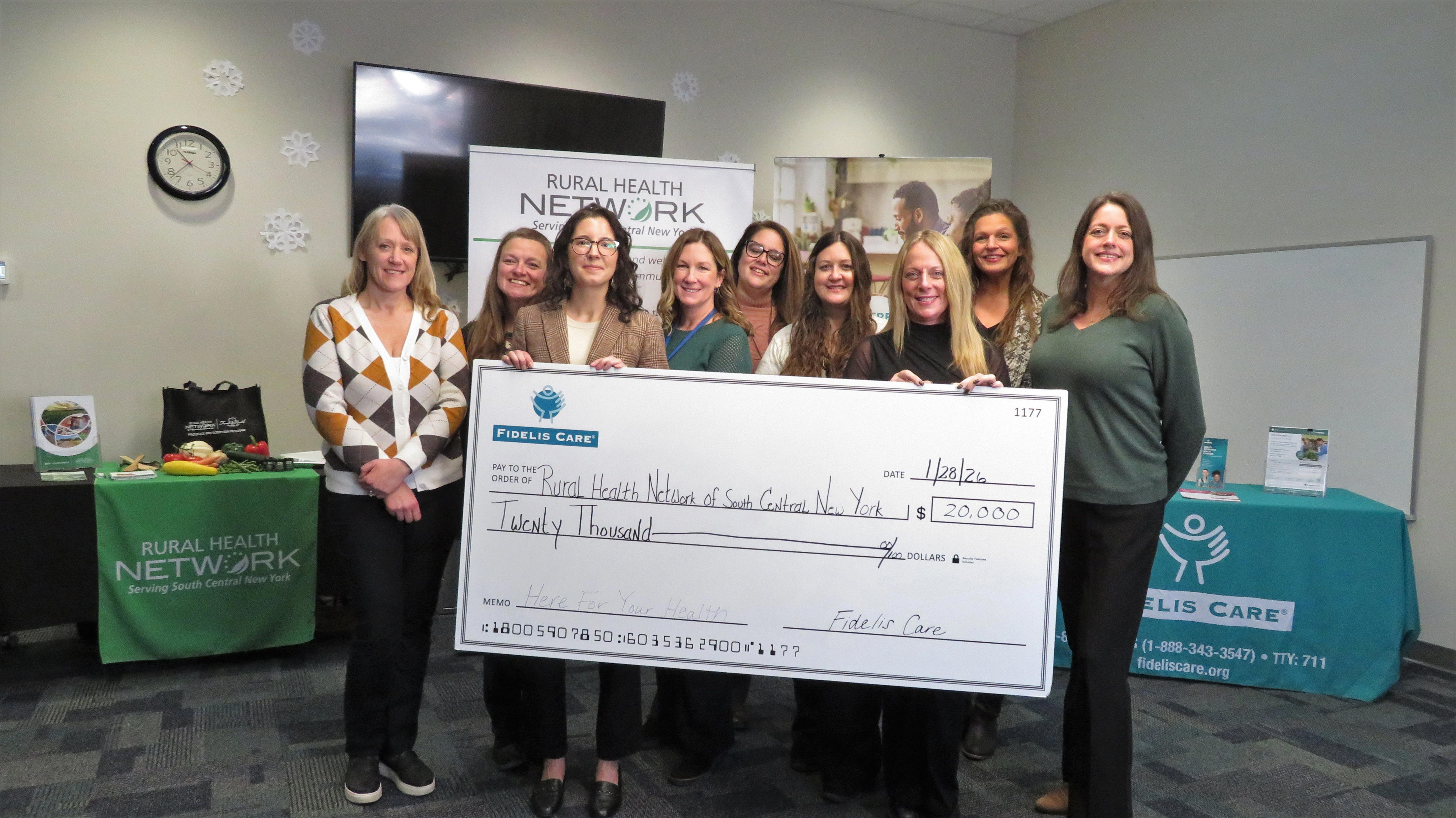 Fidelis Care grant helps health network address food insecurity in Broome