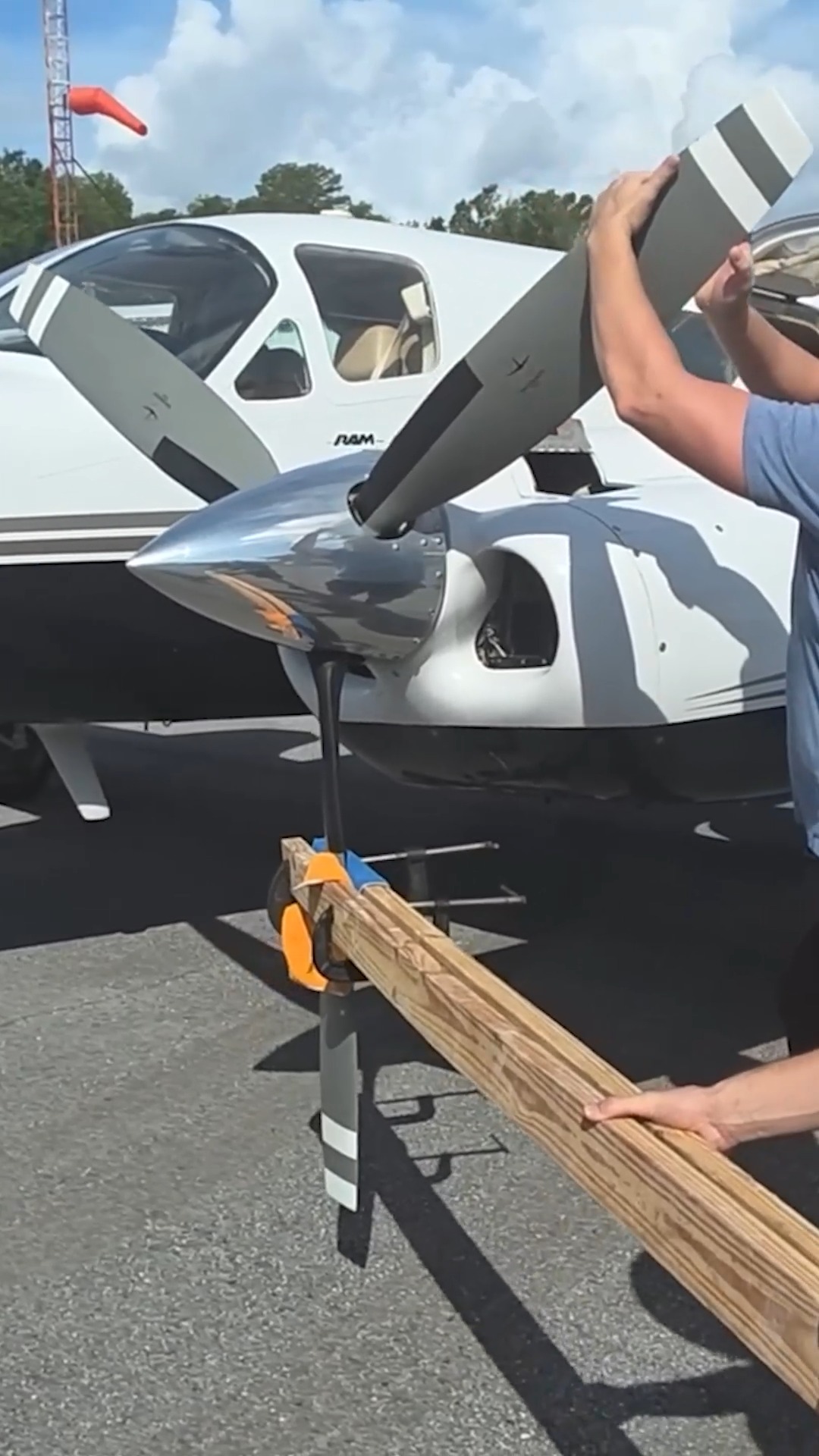 When aircraft maintenance needs bigger tools