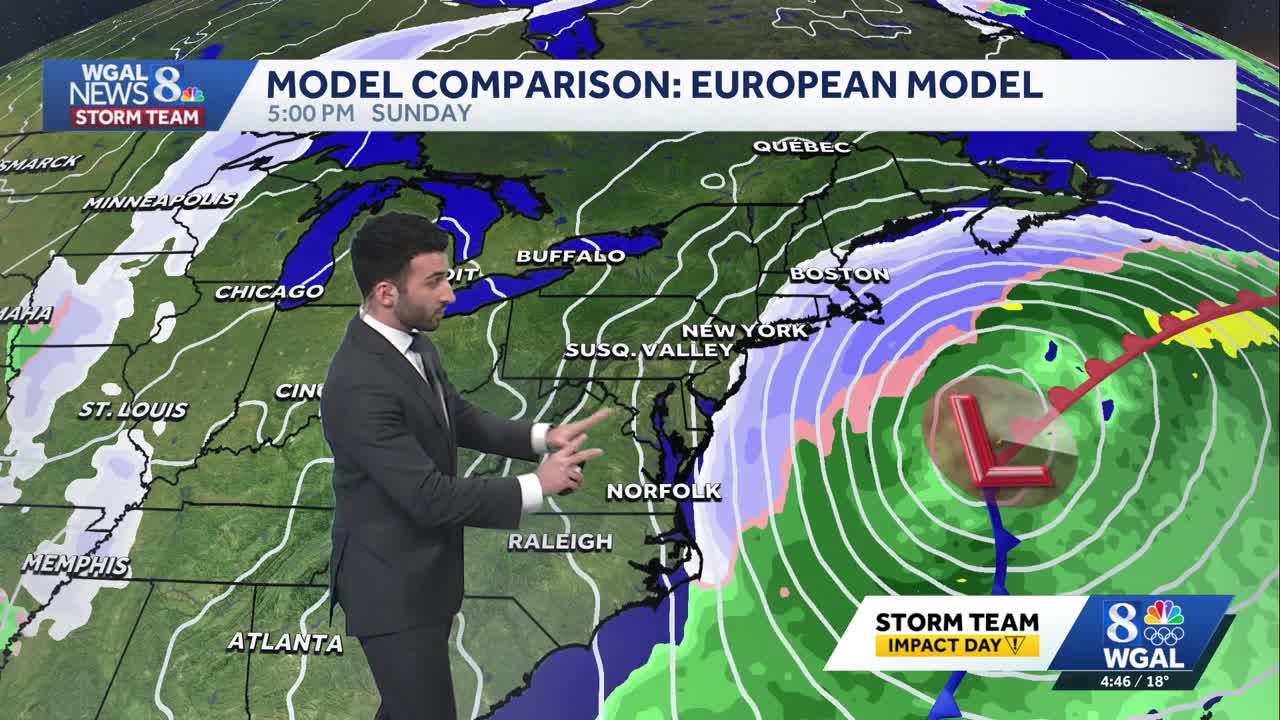 Single digit wind chills persist; weekend snowstorm chances decreasing
