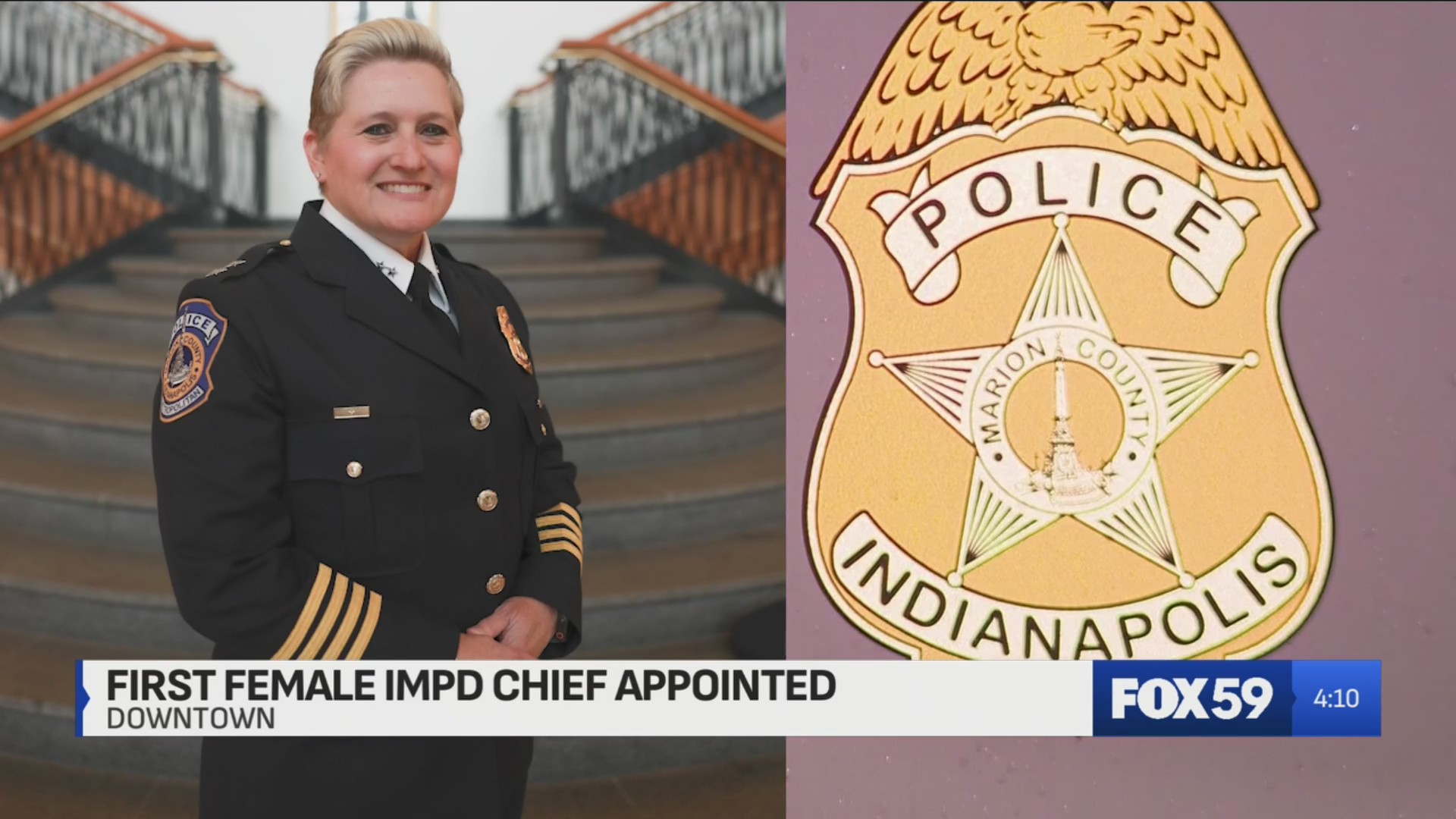 27-year veteran appointed as IMPD’s first female police chief