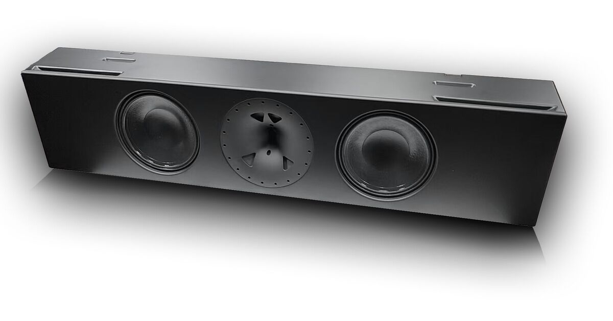 This speaker exists because today's screens leave no room for sound