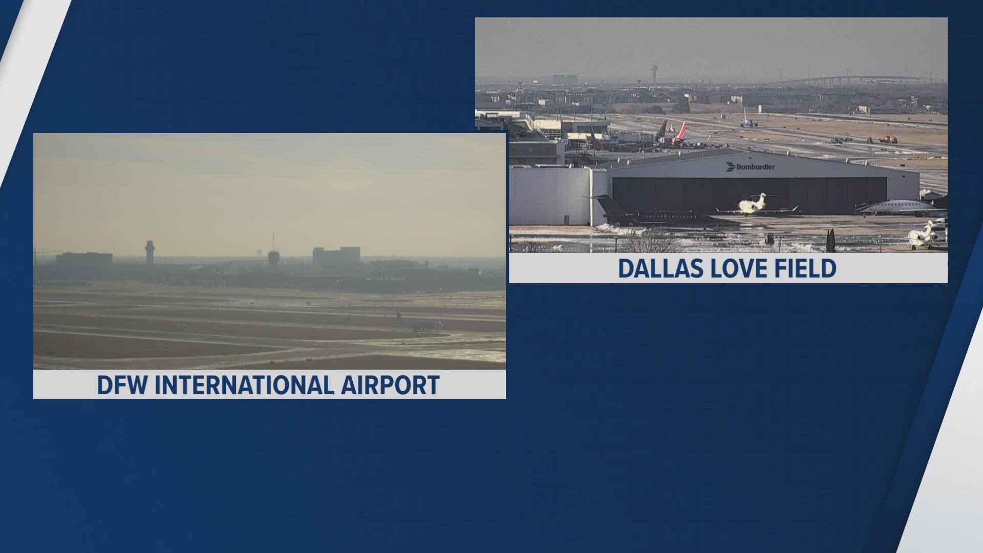DFW area airports still feeling impact of weekend storm