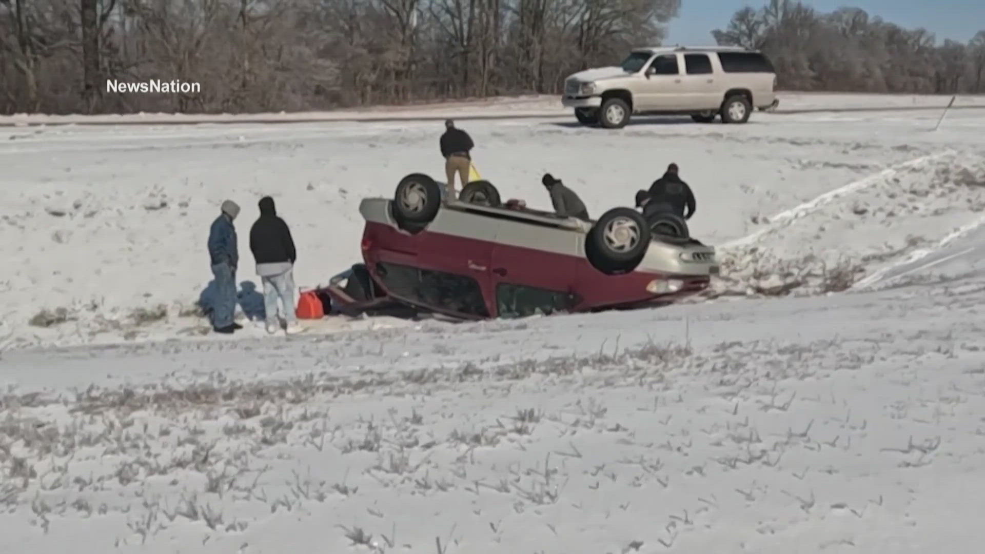 Winter storm still impacting many southern US states