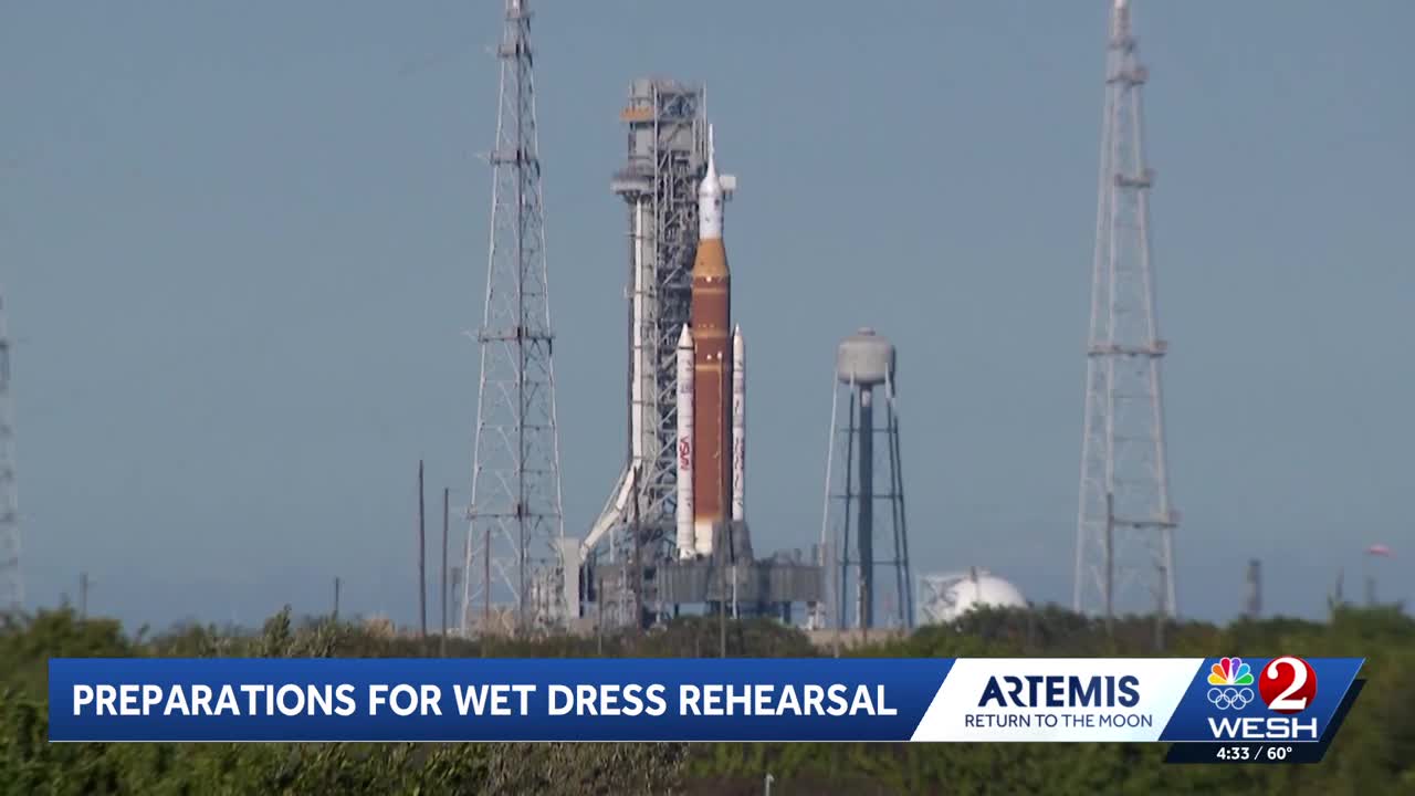 Cold weather puts wet dress rehearsal in question for Artemis II