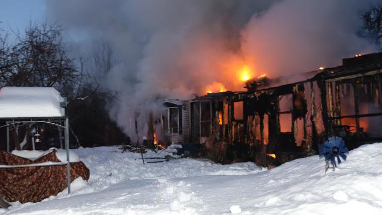 Effort to thaw frozen pipes blamed for house fire in Norway