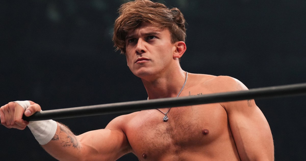 AEW star Hook has the most random run-in with infamous movie star