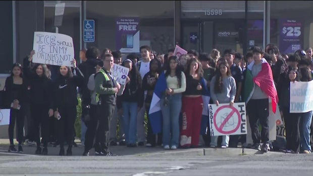 East Bay high school students stage walkout against federal immigration ...