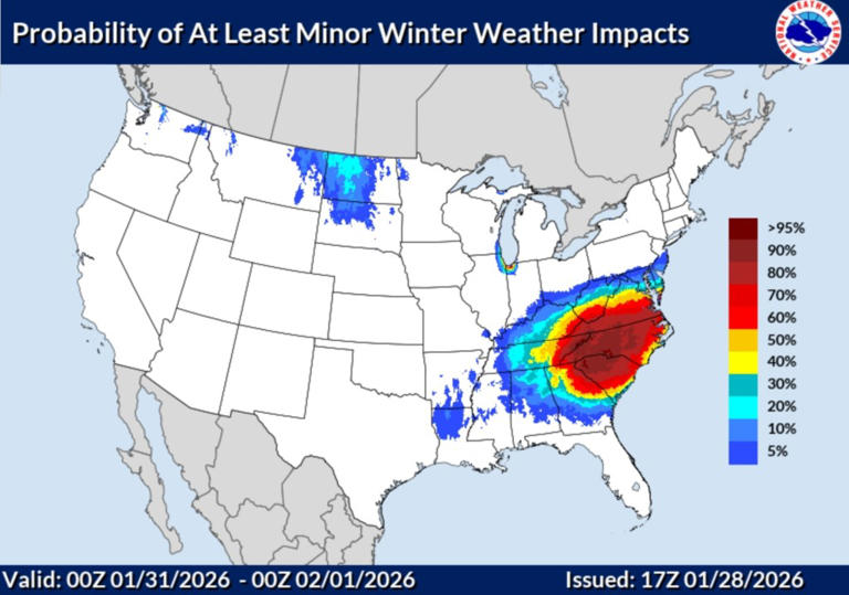 New winter storm's path revealed in 3 maps