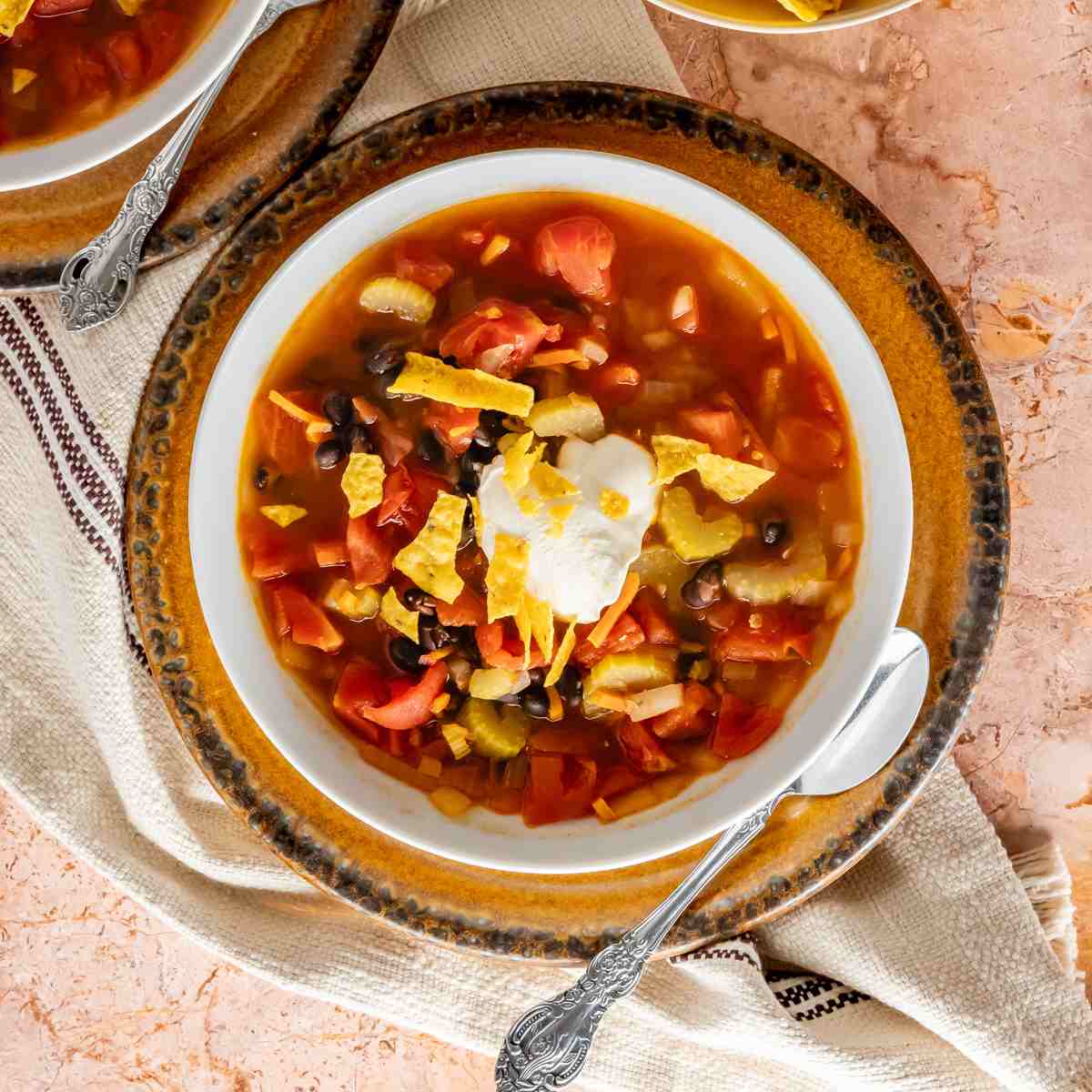Mexican black bean soup