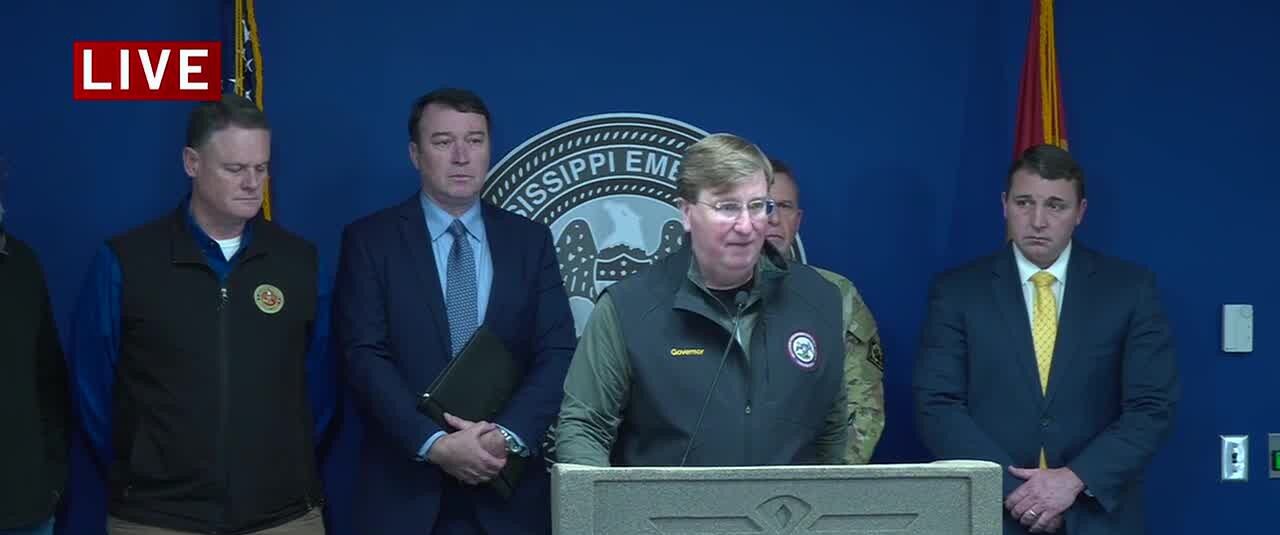 Gov. Reeves provides update on winter storm aftermath