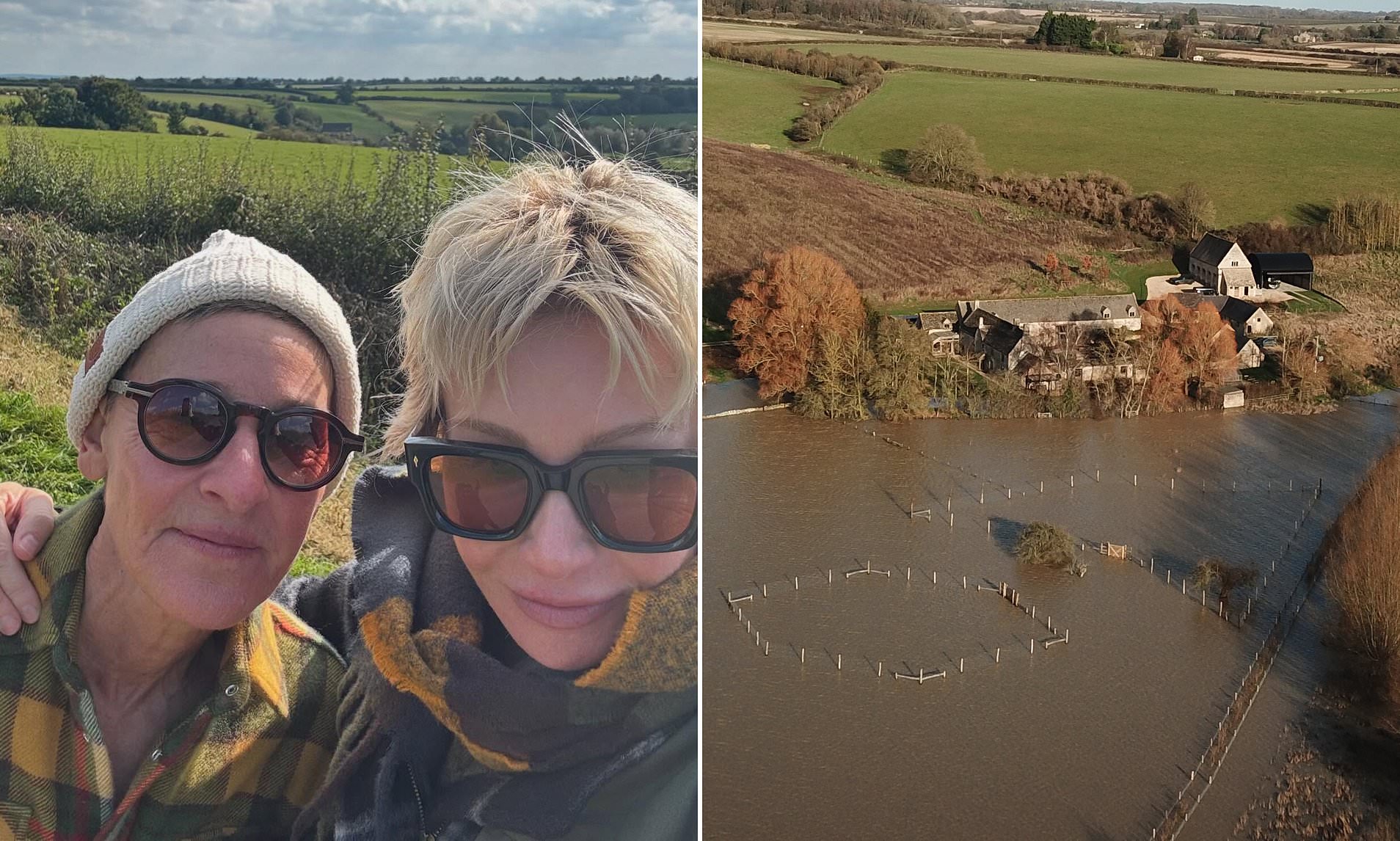 Ellen DeGeneres' flood-cursed Cotswolds home finds US buyer after she ...