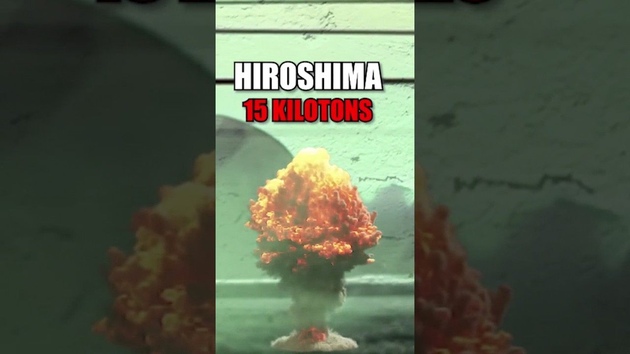 Learn the science facts about how powerful the Hiroshima bomb was