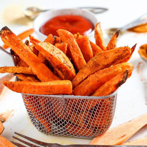 Air fryer sweet potato fries