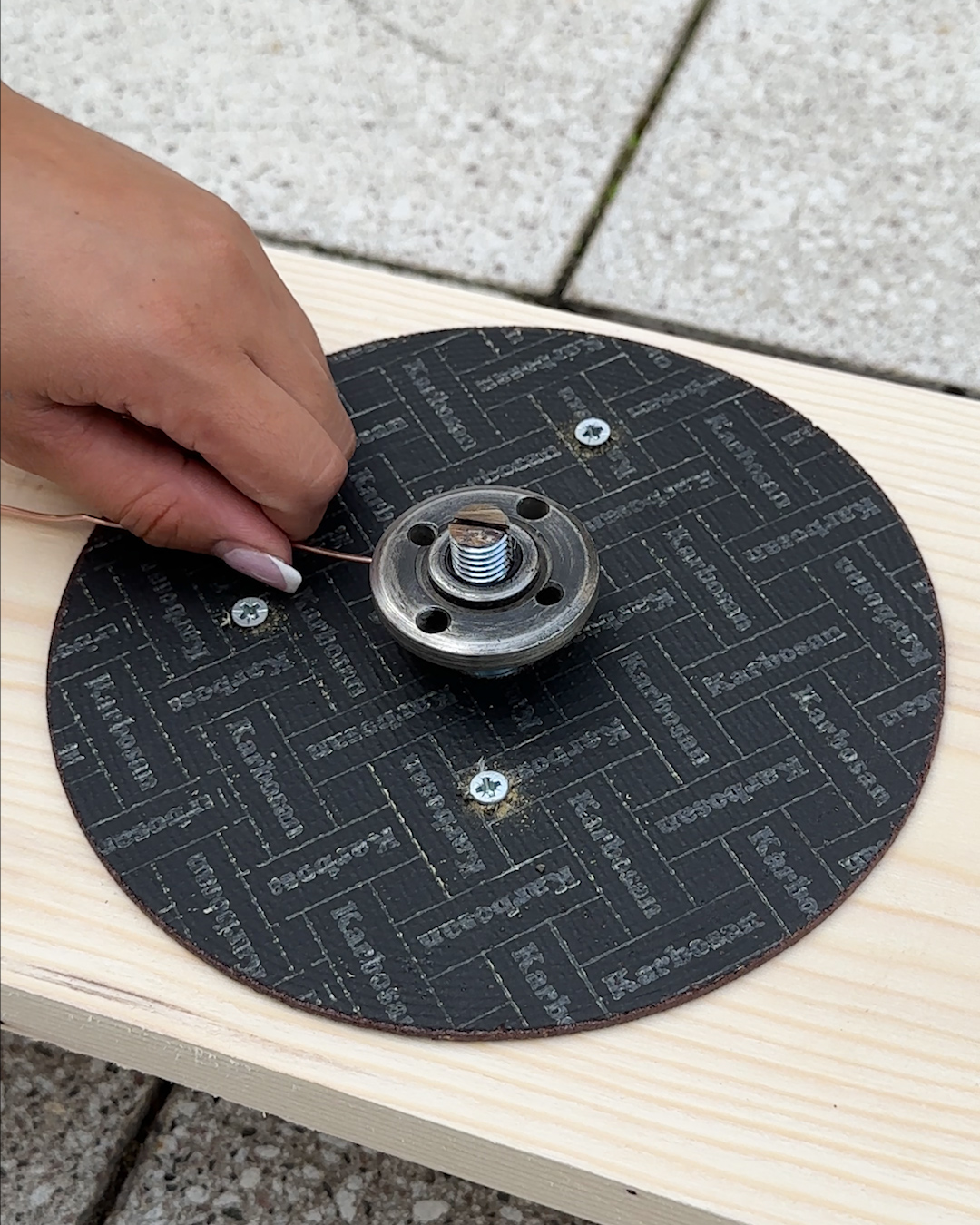 Genius hack for tightening wires securely🛠️