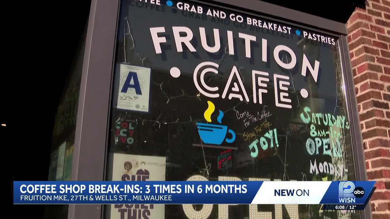 Milwaukee coffee shop owner heartbroken after repeated break-in attempts
