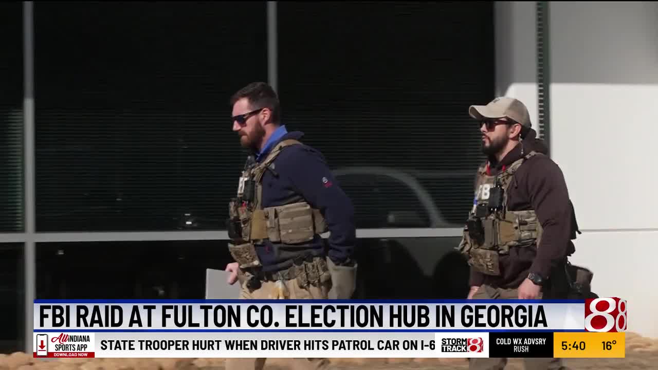 FBI raid at Fulton County election hub in Georgia