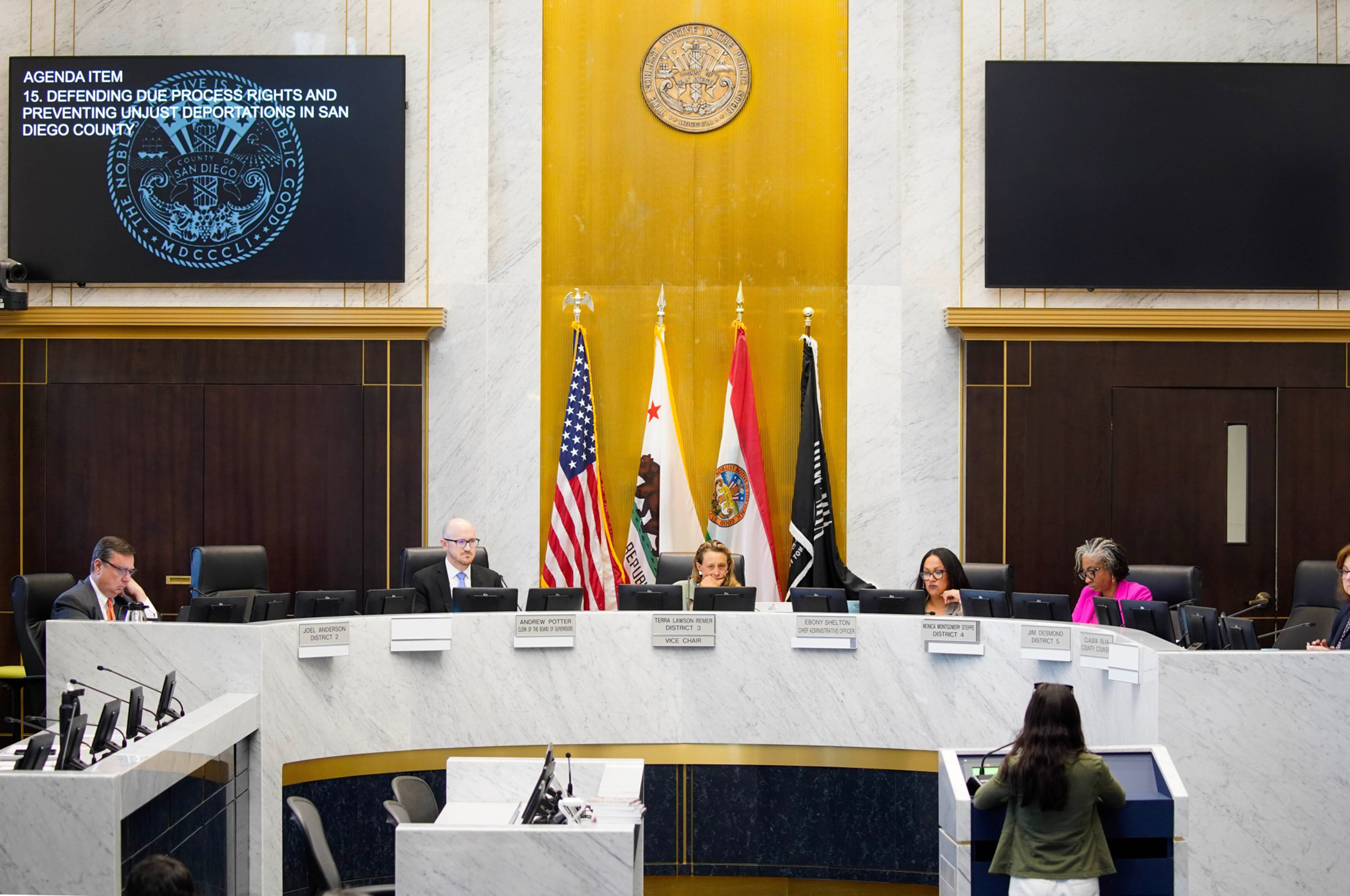 San Diego County approves ordinance restricting federal immigration ...